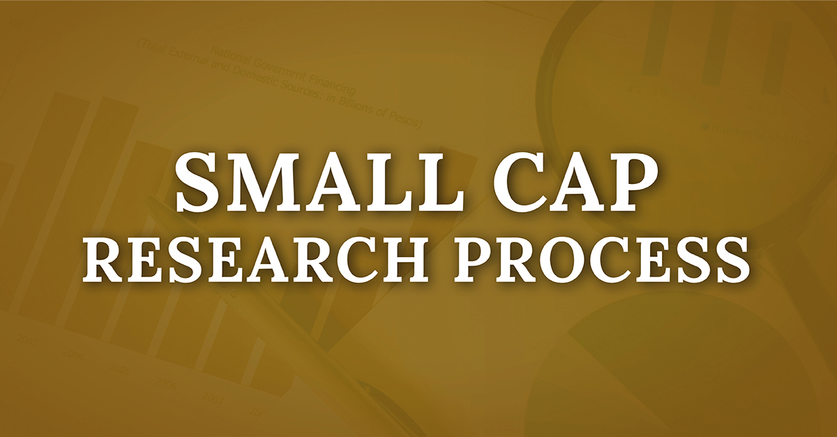 Small Cap Research Process